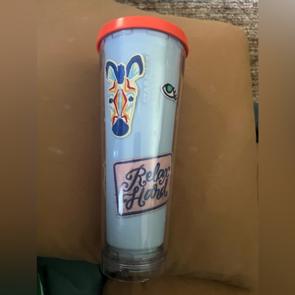 Starbucks | Kitchen | Starbucks Dream In Color Tumbler Sticker Patches ...